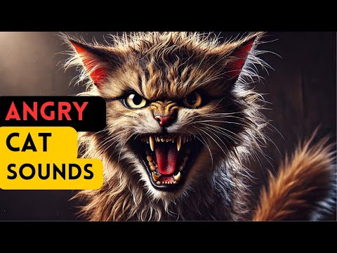 Angry cat sounds / Aggressive Cat Sounds