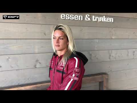 DIFI JOLENE Motorradjacke Leder Damen