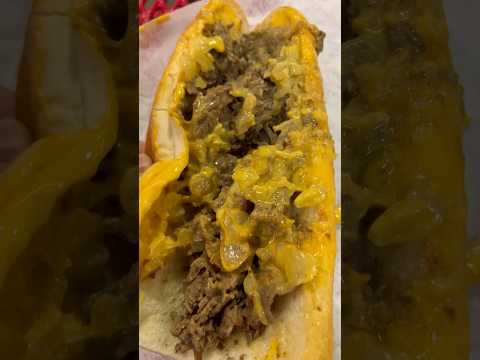 Cheesesteak at Pat’s King of Steaks in South Philly