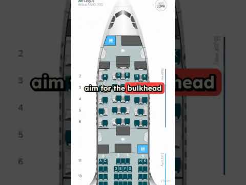 Aer Lingus Airbus A330-200 Flight Seat Map