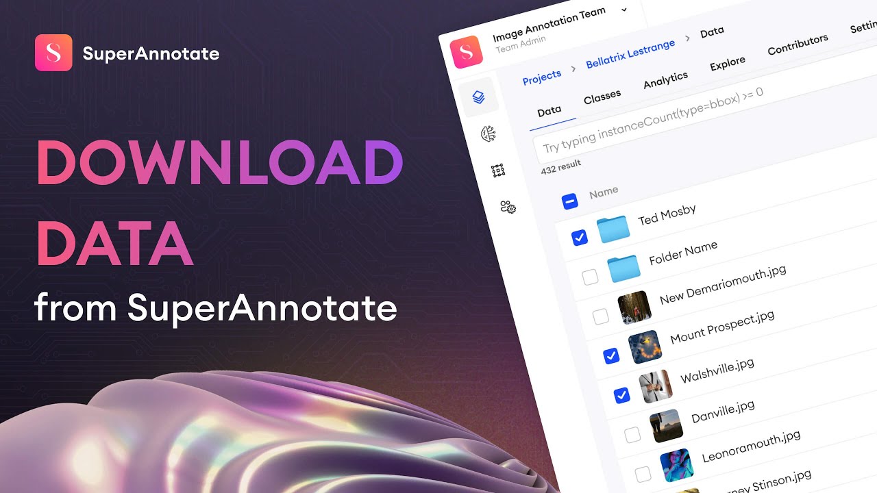 How to download data from SuperAnnotate