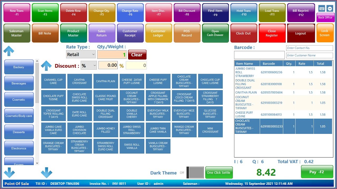 Retail POS Software with Source code