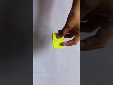 Easy to make a beautiful paper border design #DIY cutting idea #shorts #createwonderfulcrafts