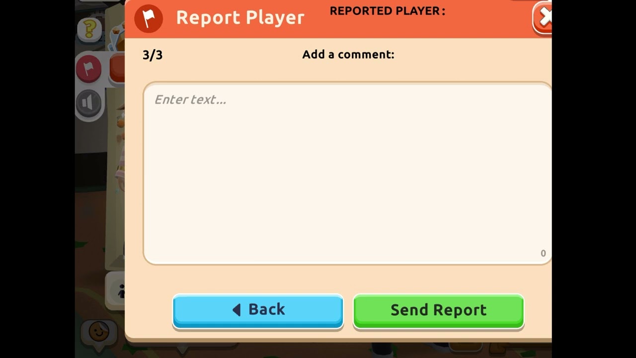 How to report a user in Hotel Hideaway!