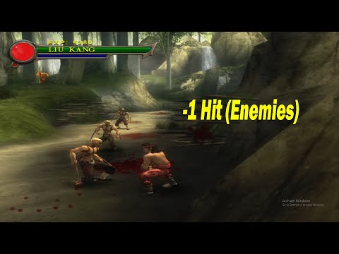 Cheats Code Mortal Kombat Shaolin Monks (NTSC-U) - 1 Hit Enemies - PCSX2