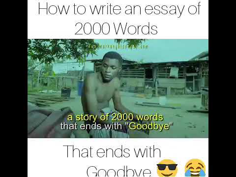 Mark Angel 2000 words with Goodbye