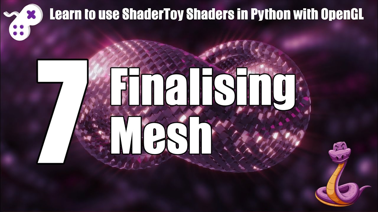 Learn to use ShaderToy Shaders in Python with OpenGL