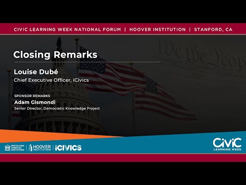 The Future of Civic Learning | Civic National Forum | Hoover Institution