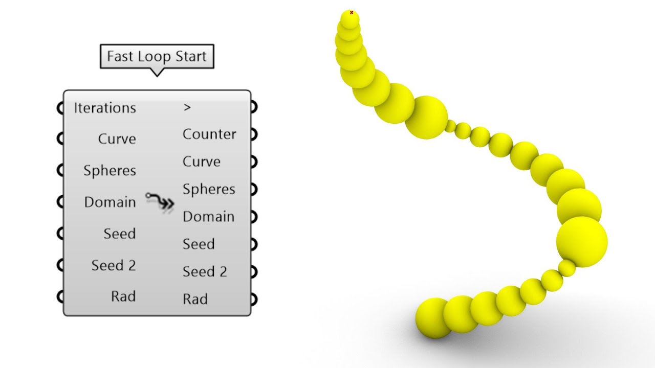 Grasshopper Anemone Tutorial (Random Spheres)