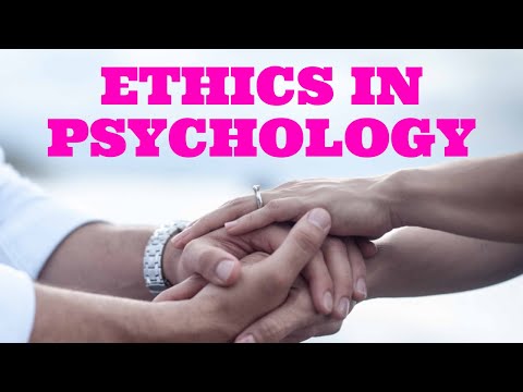 Ethics in Psychology