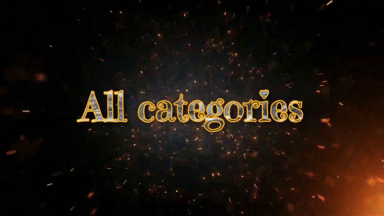 All categories channel intro | all categories channel subscribe intro|