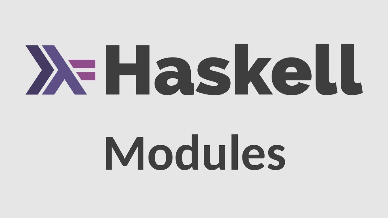 Haskell for Imperative Programmers #23 - Modules