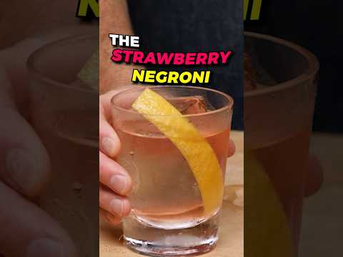 The Ultimate Summer Sipper? Strawberry Negroni
