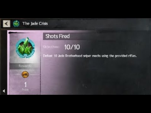 Shots Fired, The Jade Crisis, Gyala Delve, End of Dragons, Guild Wars 2