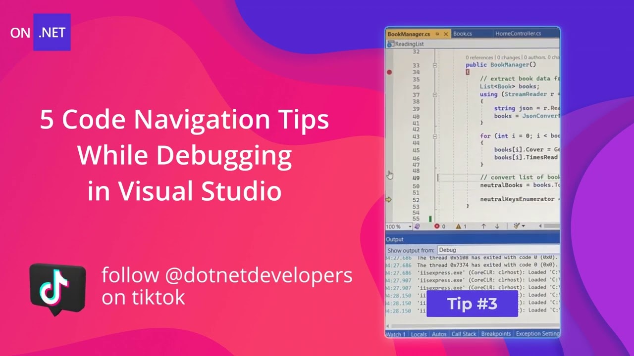 5 Code Navigation Tips While Debugging .NET Apps in Visual Studio