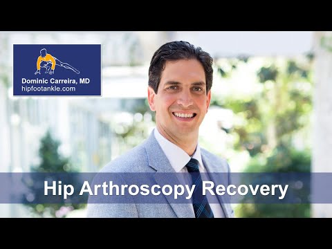 Dr Dominic Carreira Discusses Recovery from Hip Arthroscopy