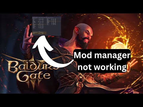 How to fix BG3 mod manager not working
