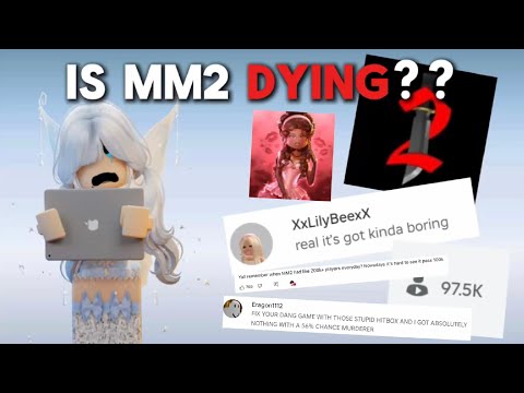 roblox mm2 is DYING || roblox rant 2024