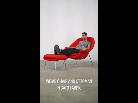 Womb Chair and Ottoman by Eero Saarinen