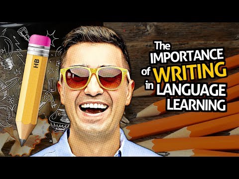 The Importance of Writing in Languag…: English ESL video lessons