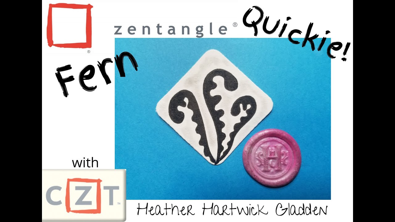 Fern | Zentangle® Quickie