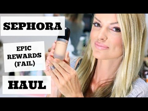 EPIC REWARDS (FAIL) Sephora Haul