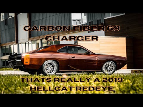 FULL CARBON FIBER 69 CHARGER THATS REALLY A 2019 CHALLENGER HELLCAT REDEYE