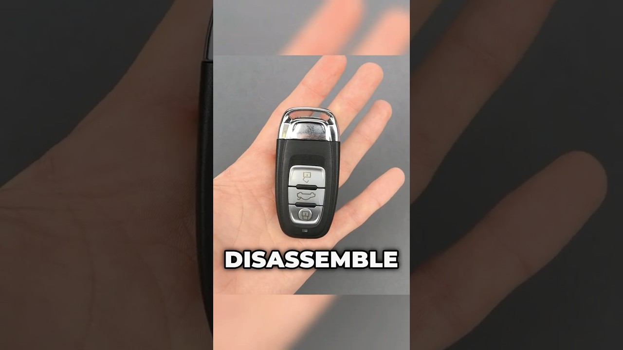Audi A4 A5 A6 Q5 etc Case Replacement: How to Change Key Fob Shell & Battery (2008-2019)