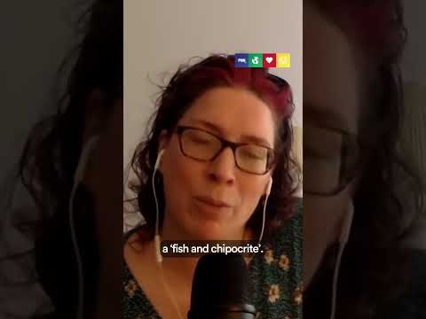 Pescetarian: 'Fish n chipocrite'