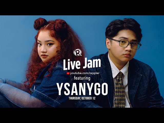 [WATCH] Rappler Live Jam: YSANYGO