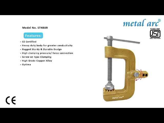 C Type Earth Clamp - ISI Marked ST4 Series C Type Earth Clamp ST4B7 ...