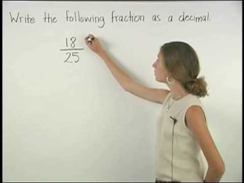 Fractions to Decimals - MathHelp.com - Math Help