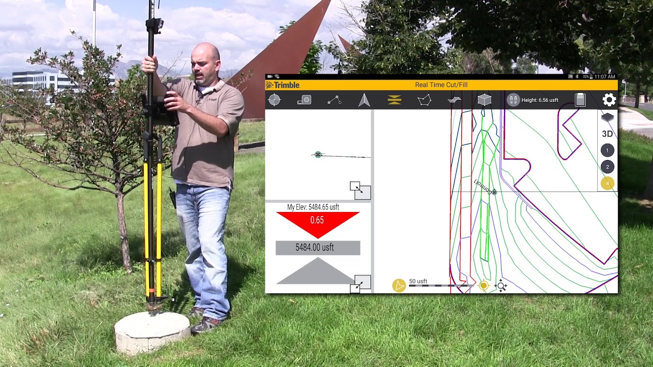 Trimble SitePulse: Navigate to a Feature