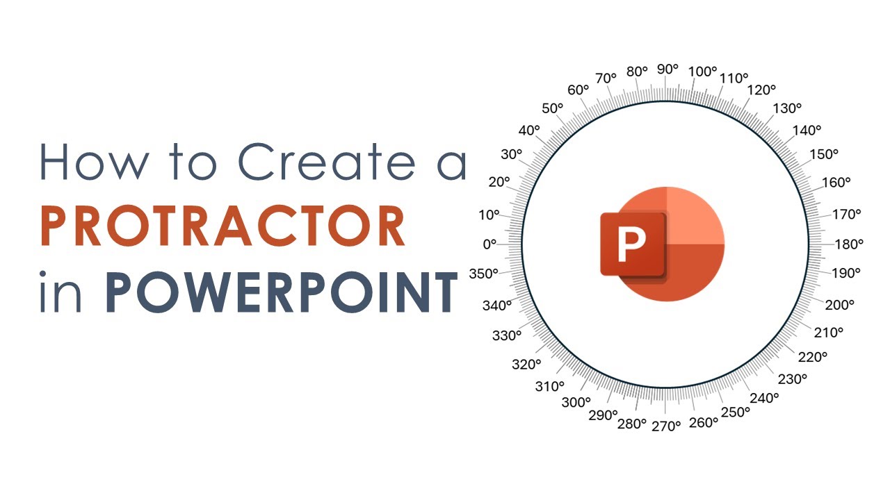 How to Create a Circular Protractor in PowerPoint