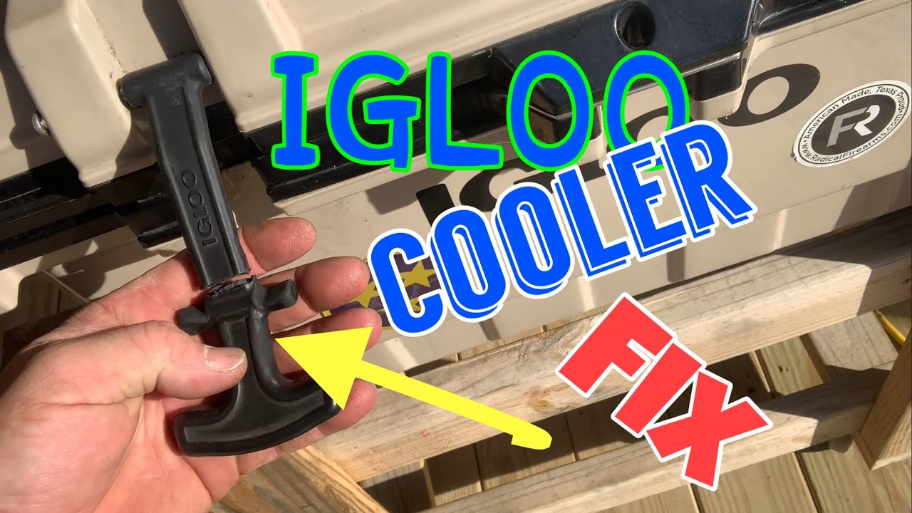 How To Fix Rubber Straps On A Igloo Cooler