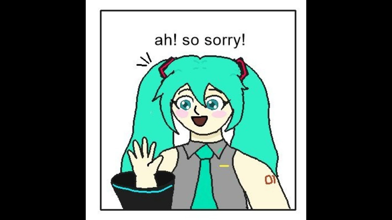 pretend i posted this on miku day #voiceacting #voiceartist #voiceover #hatsunemiku #mysillycomics