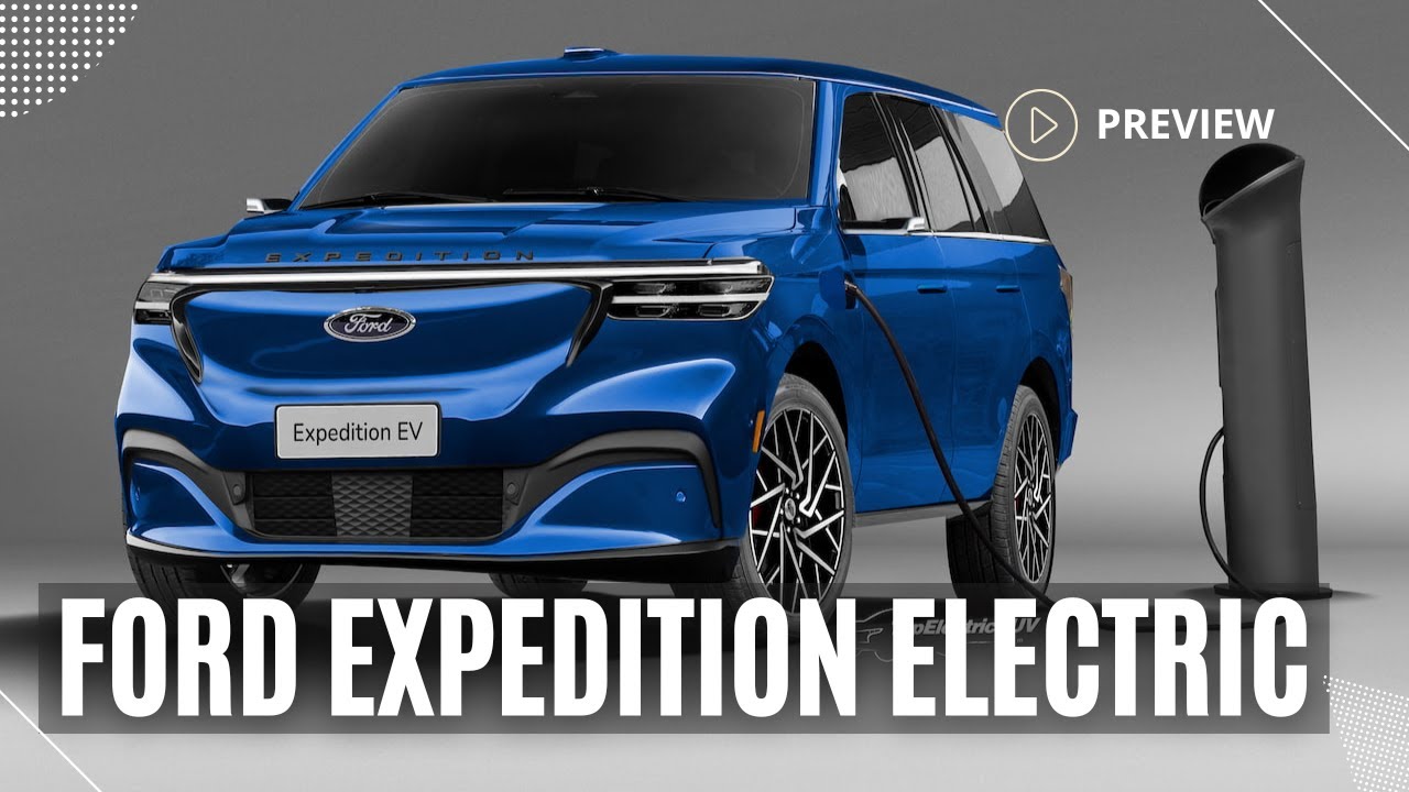 Virtual Ford Expedition Electric SUV Tops Blue Oval EV Range With ...