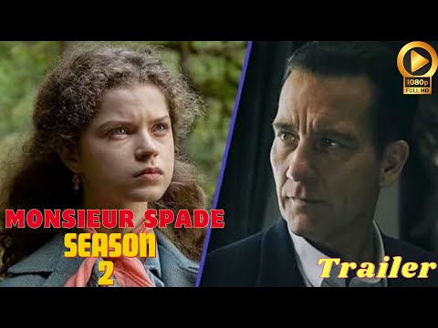 Monsieur Spade (PROMO) Official Trailer Ft. Clive Owen | Premieres January 14 on AMC+ | Cast,