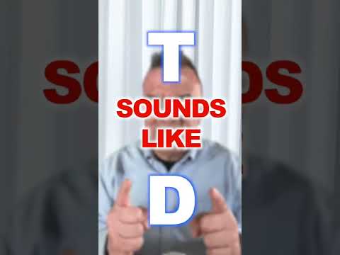 T Sounds More Like D #Shorts #english #LearnEnglish #Pronunciation