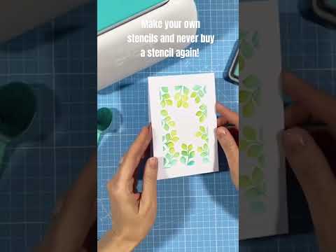 How to make a stencil with Cricut #cricut