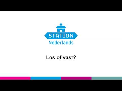 Taalverzorging KGT 1 - Perron 1 - Los of vast (over samengestelde woorden)