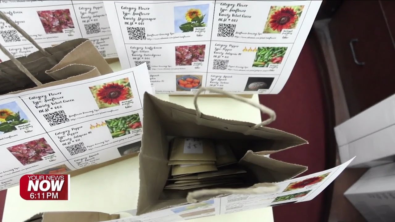 Lima Public Library’s seed library returns as spring fever sets in