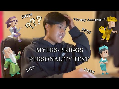 Taking the MBTI personality test *crazy accurate*