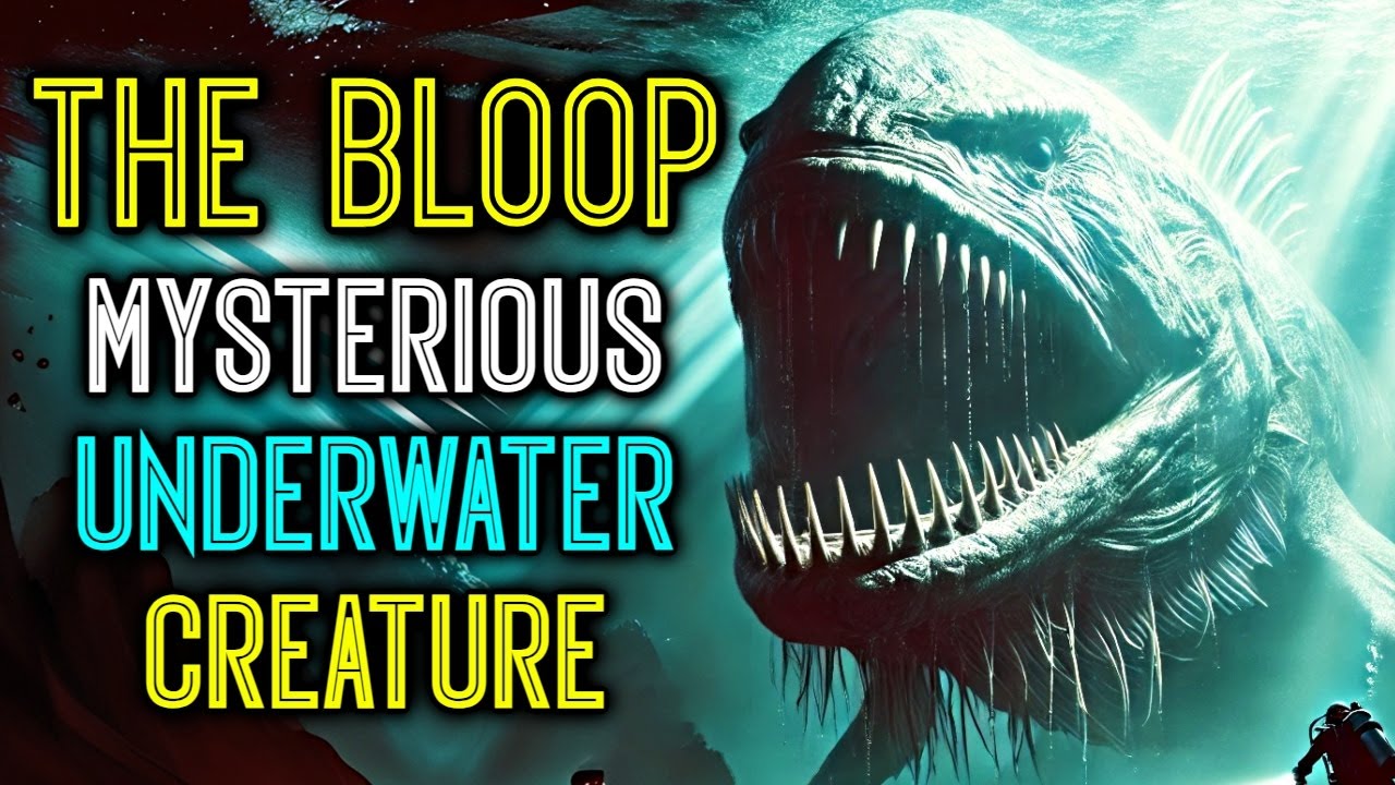 The Bloop Creature Explained - Creepy Mysterious Underwater Creature That Could Eat An Entire Block