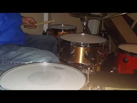 DW Josh Freese Signature Bronze Solid Snare Drum | Reverb