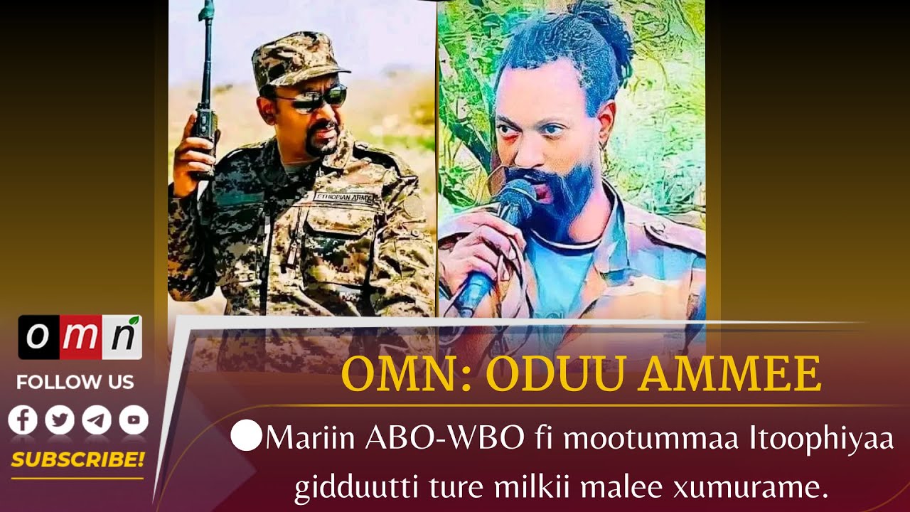 OMN : ODUU AMMEE (Sadaasa 21,2023)