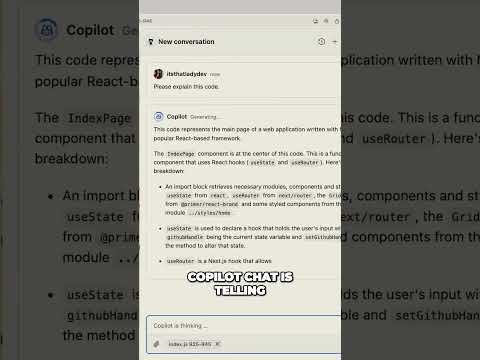 The power of GitHub Copilot Chat for pull requests (PART 1)