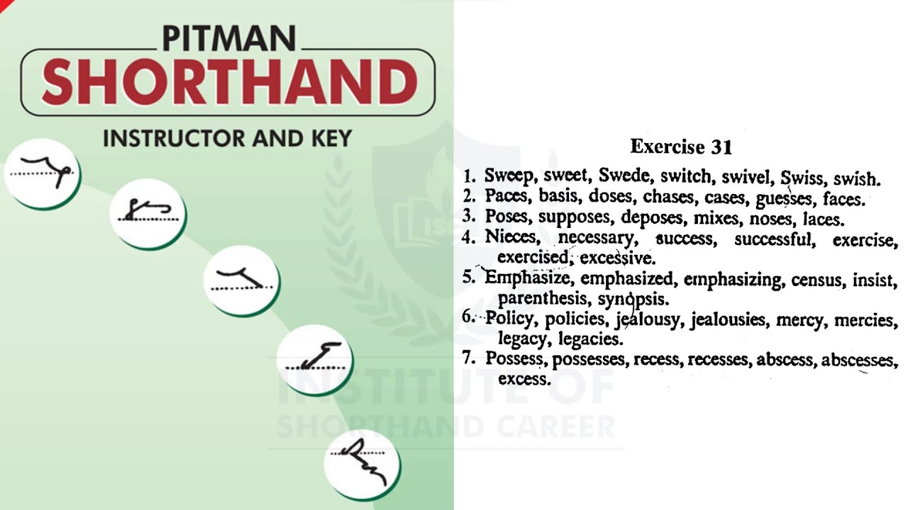 Exercise-31 | Audio Dictation | Pitman Green Book | By Janvi Ma'am