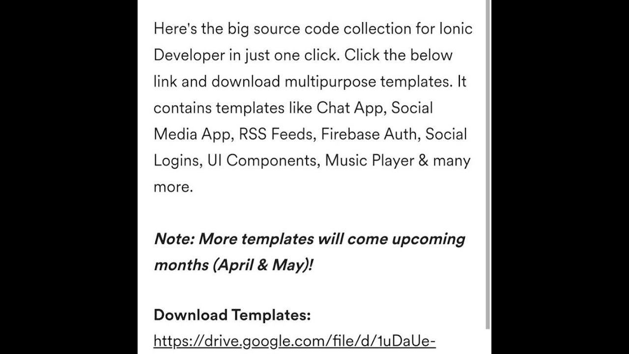 Ionic  Multipurpose templates from basics to advanced 50+ Templates & more to come — YourProgrammer