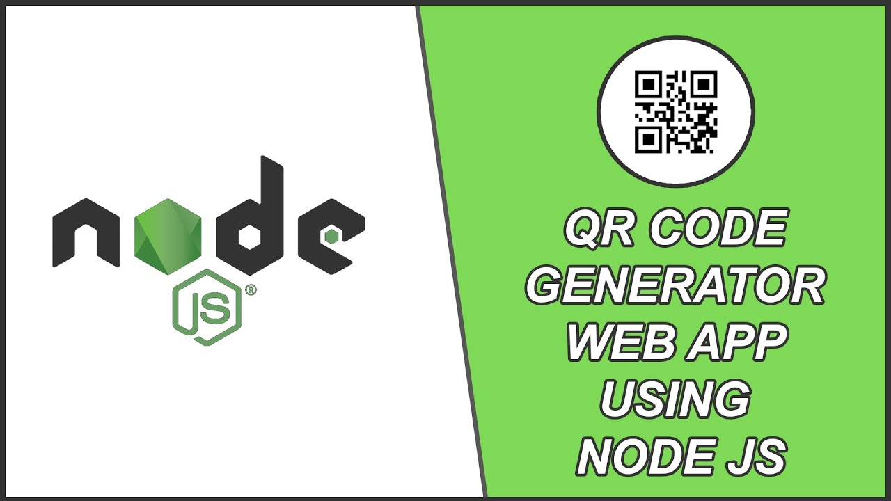 QR Code Generator Web App Using Node Js
